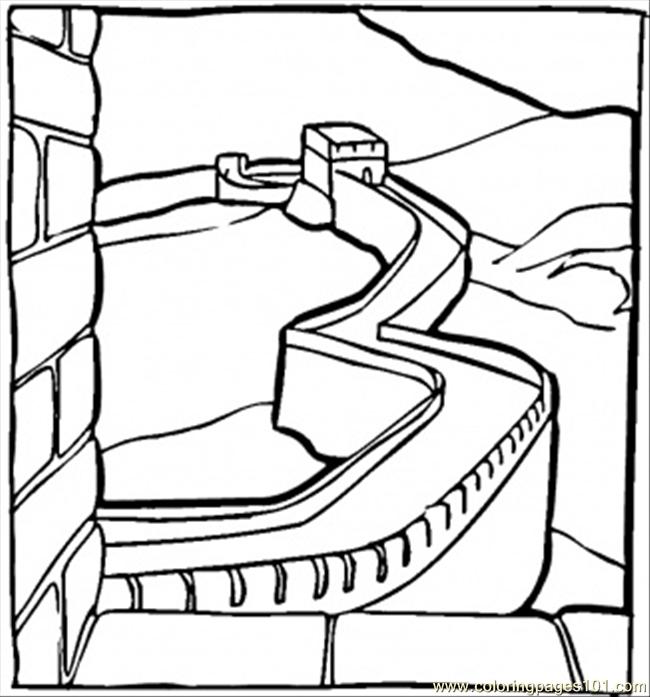 Ancient china coloring pages