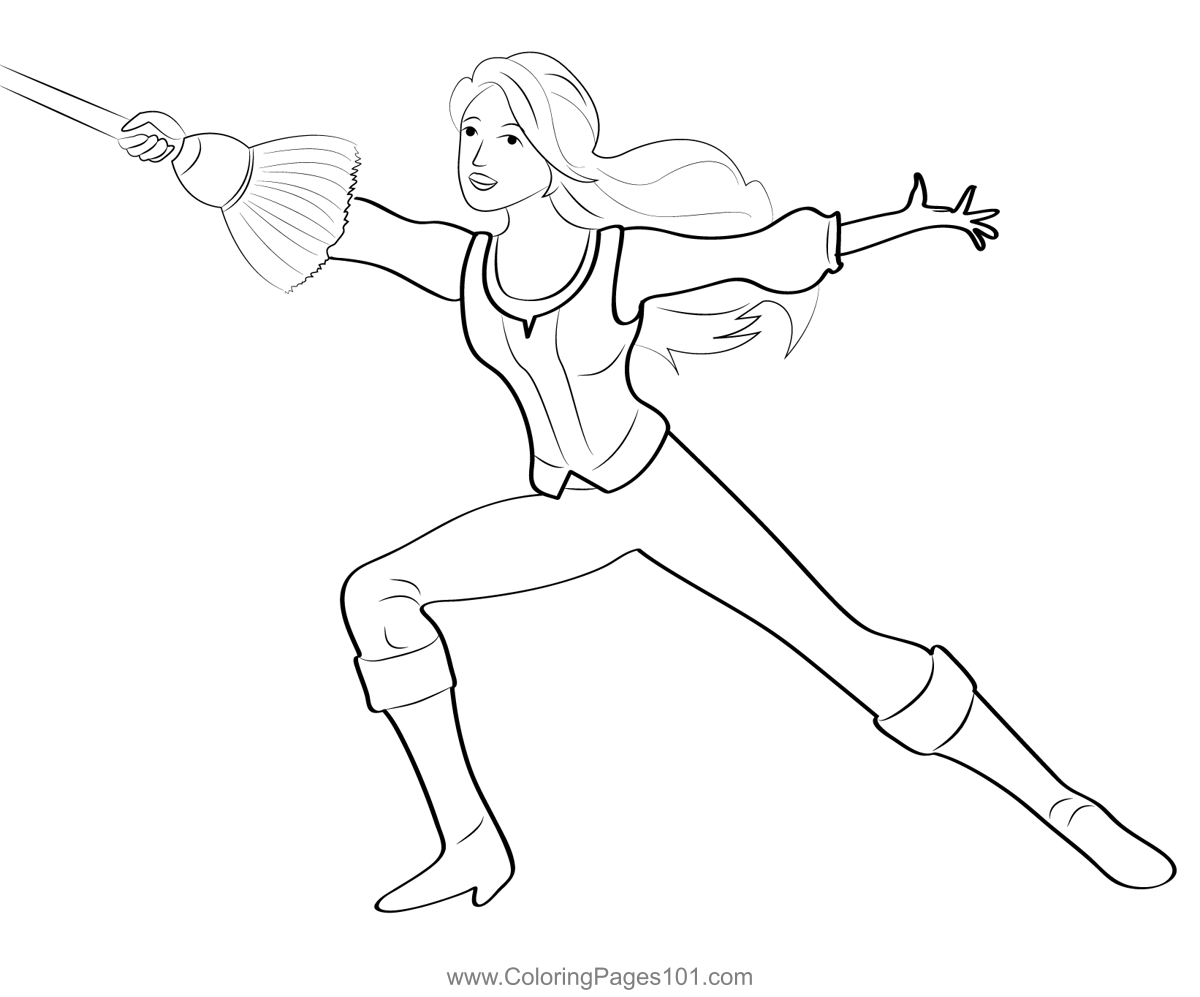 Barbie And The Three Musketeers Coloring Pages