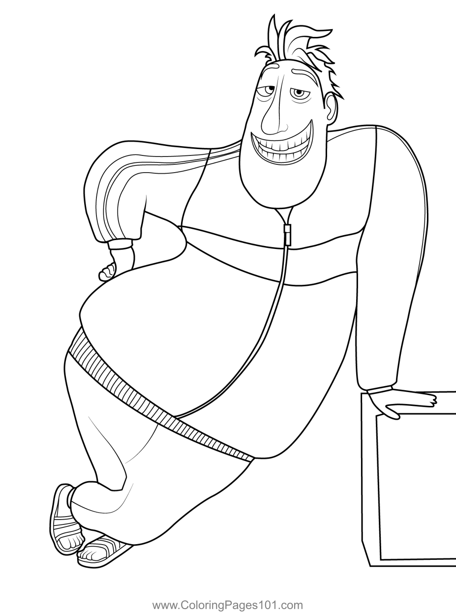 Cloudy With A Chance Of Meatballs Coloring Pages Tacodile