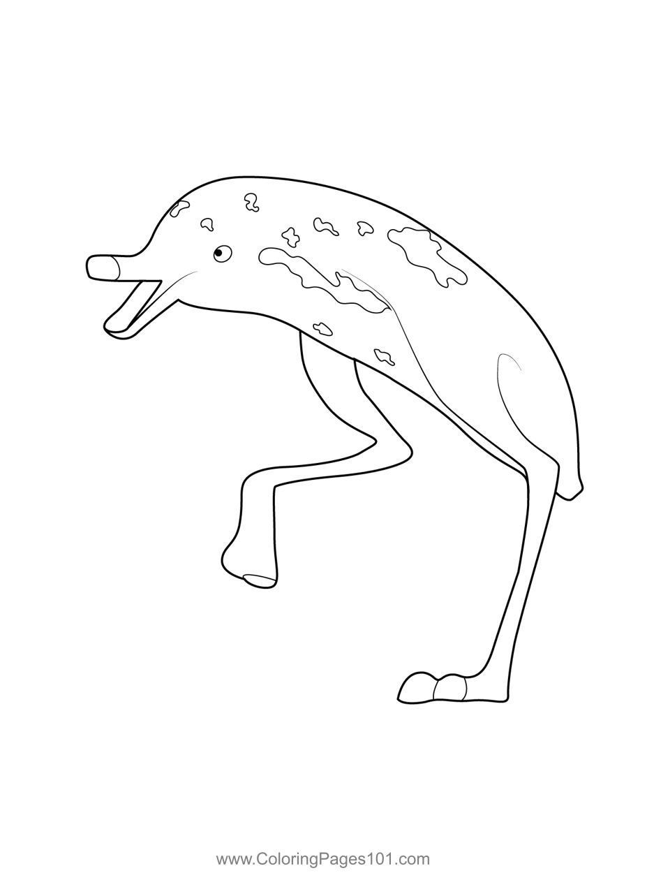 Bananostrich Cloudy with a Chance of Meatballs Coloring Page for Kids ...