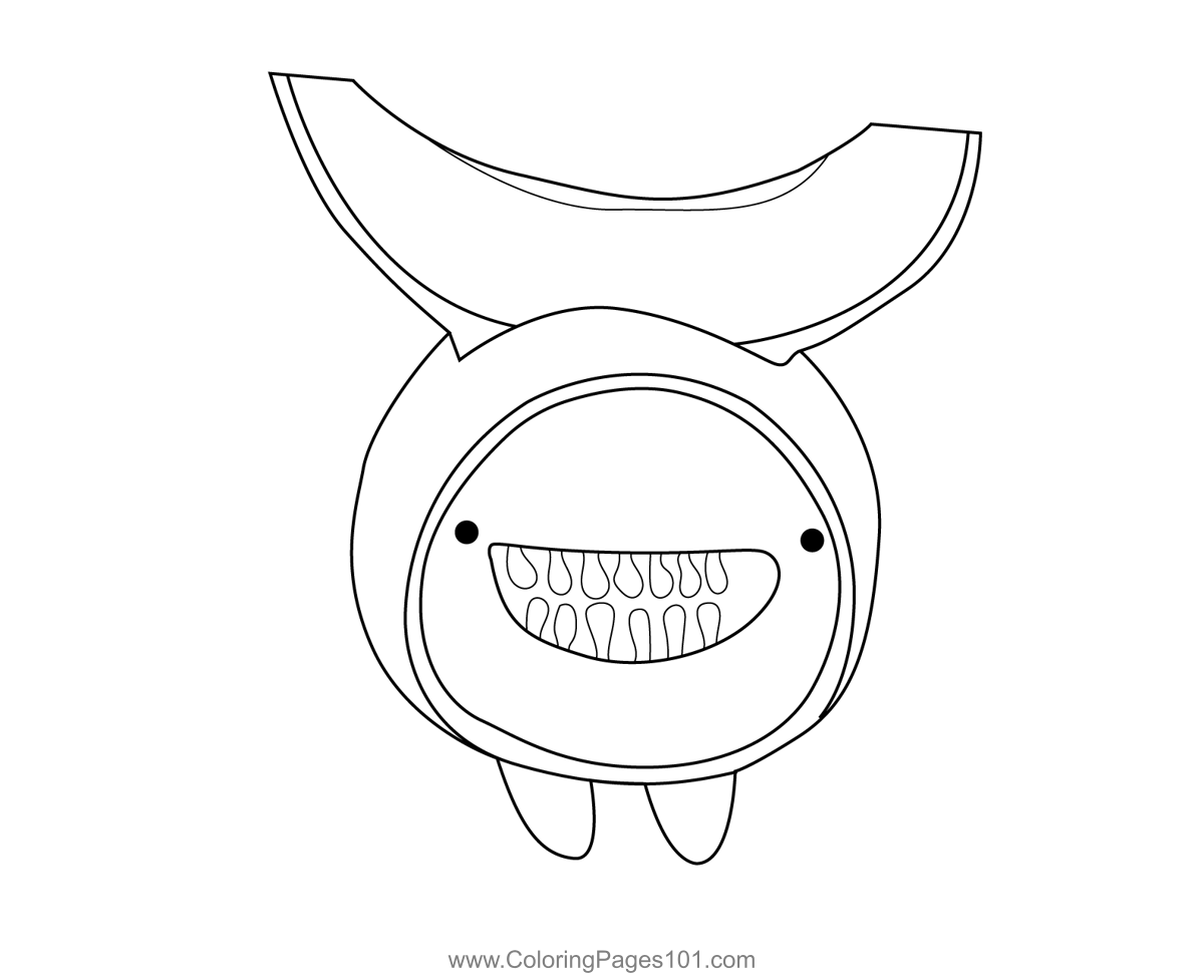 Cantelope Cloudy with a Chance of Meatballs Coloring Page for Kids ...