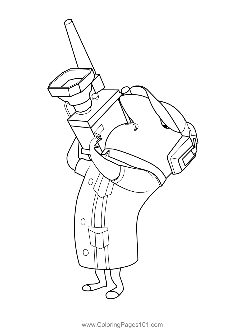 Cloudy With A Chance Of Meatballs 1 Coloring Pages