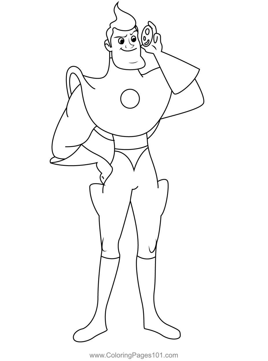 Robinson Coloring Page for Kids - Free Meet the Robinsons Printable ...