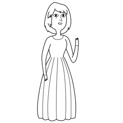 Minerva Campbell the Nurse Adventure Time Coloring Page for Kids - Free ...