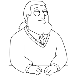 Judy Panawitz American Dad! Coloring Page for Kids - Free American Dad ...