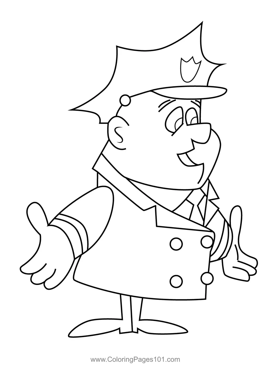 Chief of Police Batfink Coloring Page for Kids - Free Batfink Printable ... Chief of Police Batfink Coloring Page for Kids - Free Batfink Printable ...