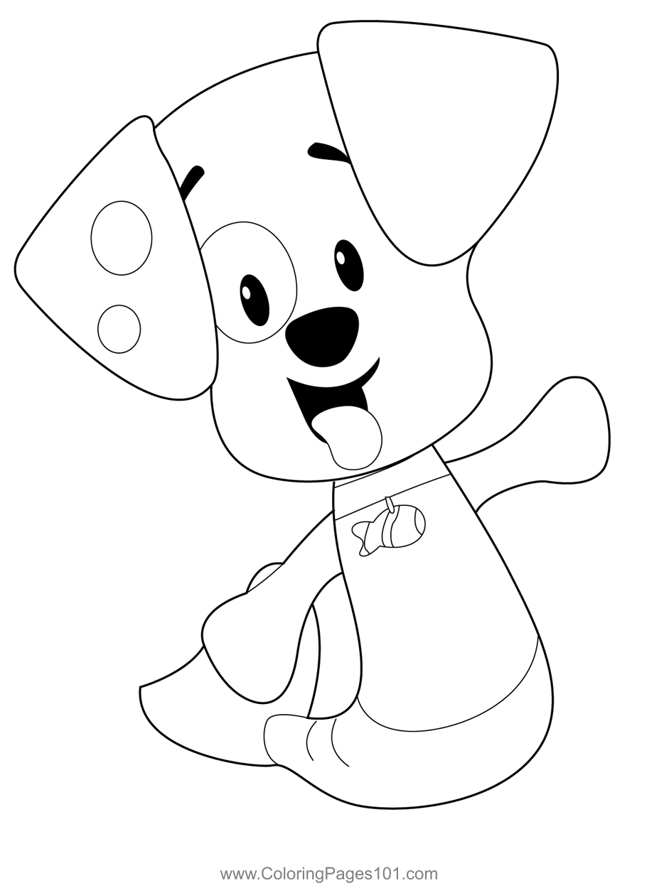 Happy Bubble Puppy Coloring Page for Kids - Free Bubble Guppies ... Happy Bubble Puppy Coloring Page for Kids - Free Bubble Guppies ...