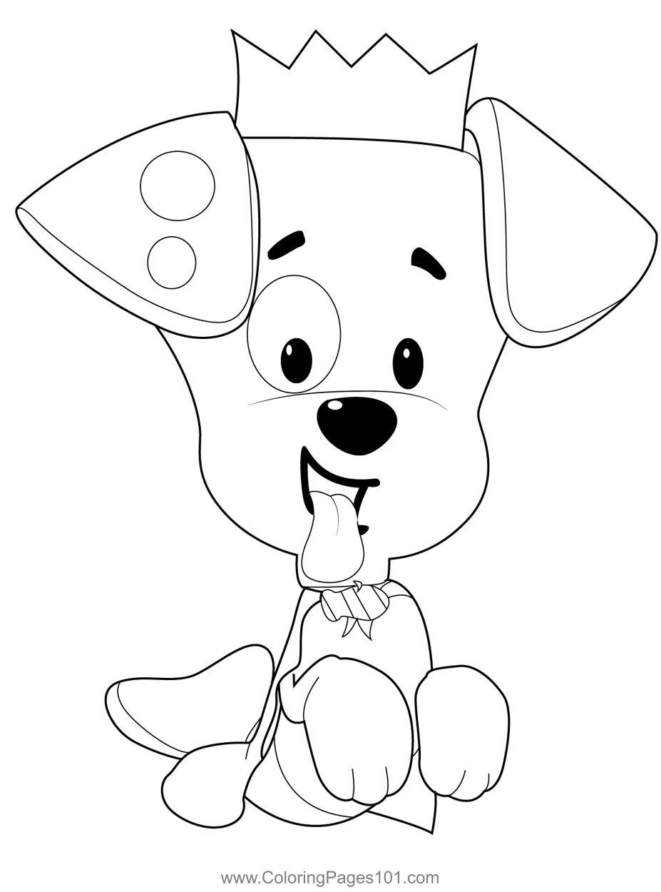 King Bubble Puppy Coloring Page for Kids - Free Bubble Guppies ... King Bubble Puppy Coloring Page for Kids - Free Bubble Guppies ...