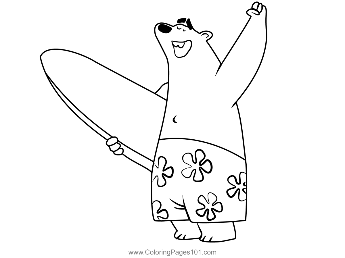Polar Bear From Bubble Guppies Coloring Page for Kids - Free Bubble ... Polar Bear From Bubble Guppies Coloring Page for Kids - Free Bubble ...