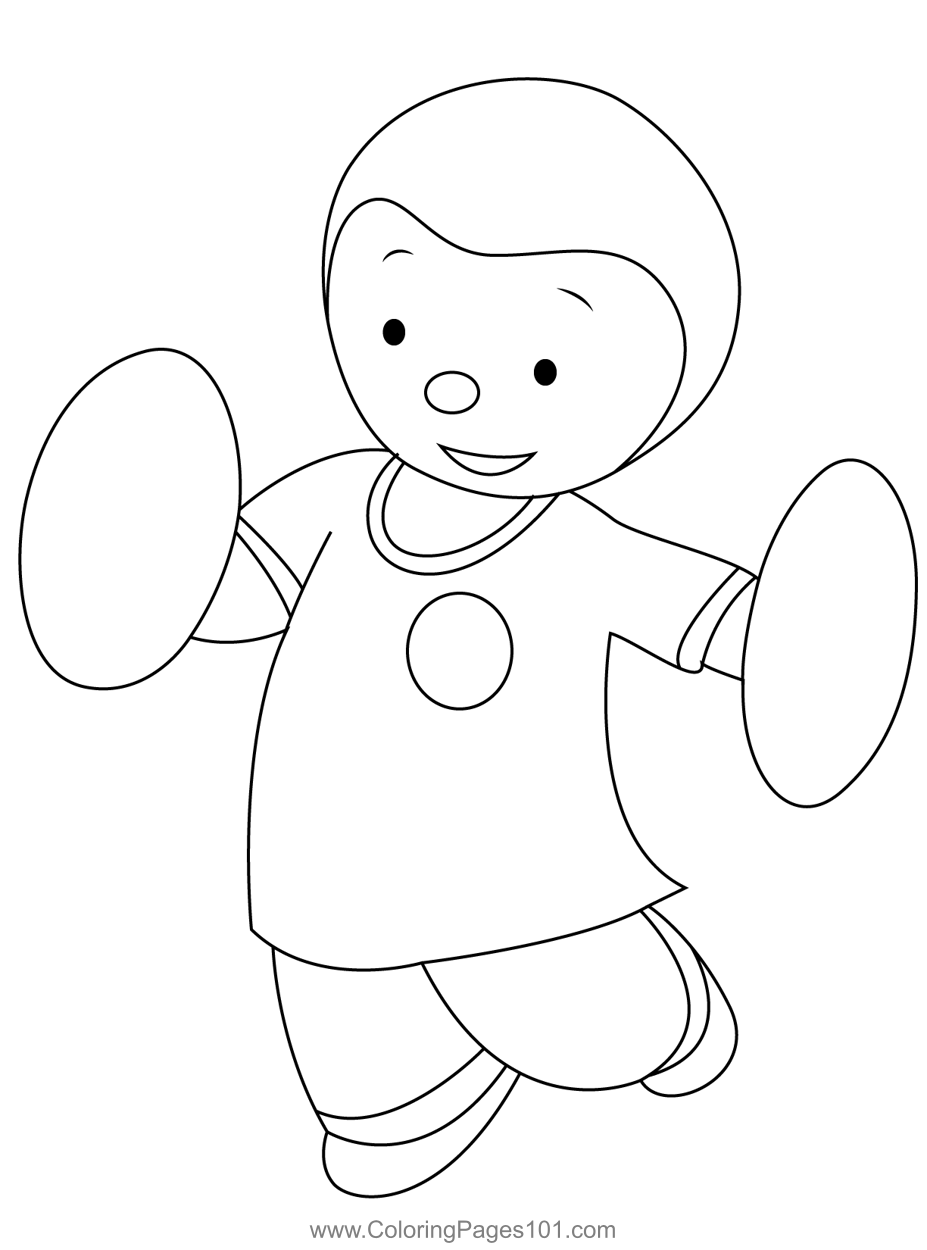 Dancing Charley Coloring Page for Kids - Free Charley and Mimmo ...