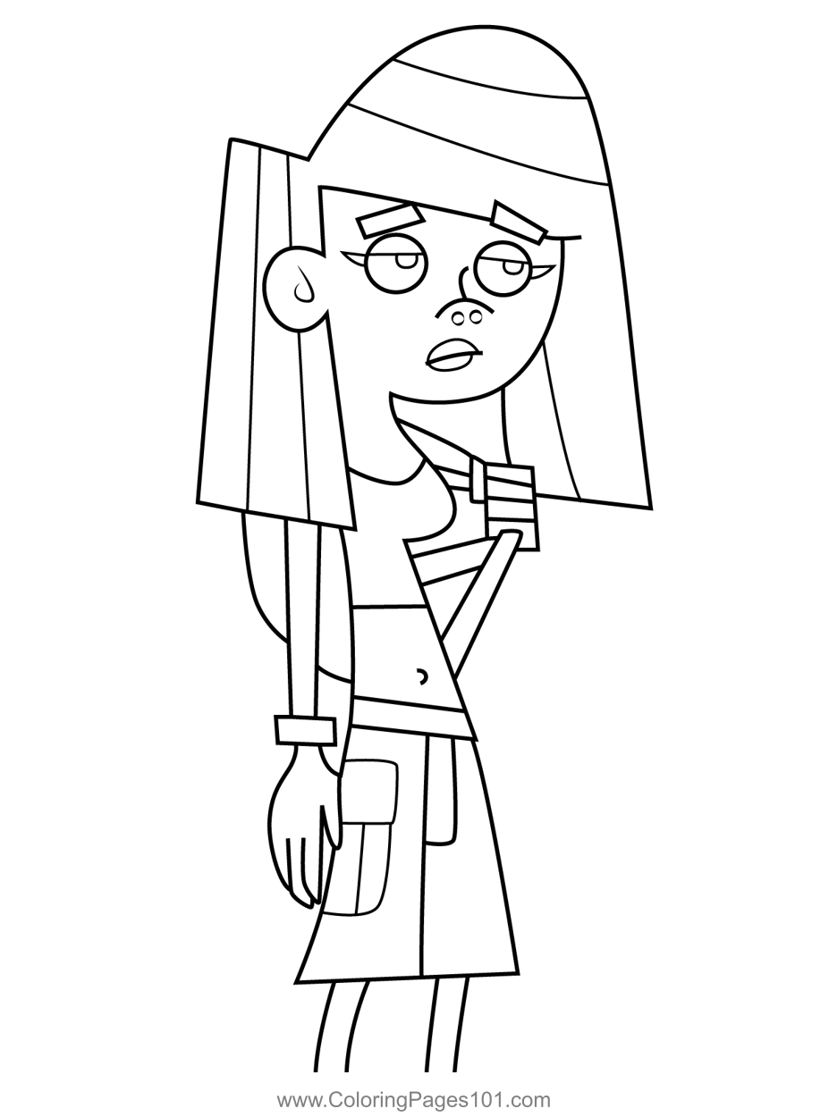 Hannah Danny Phantom Coloring Page for Kids - Free Danny Phantom ...