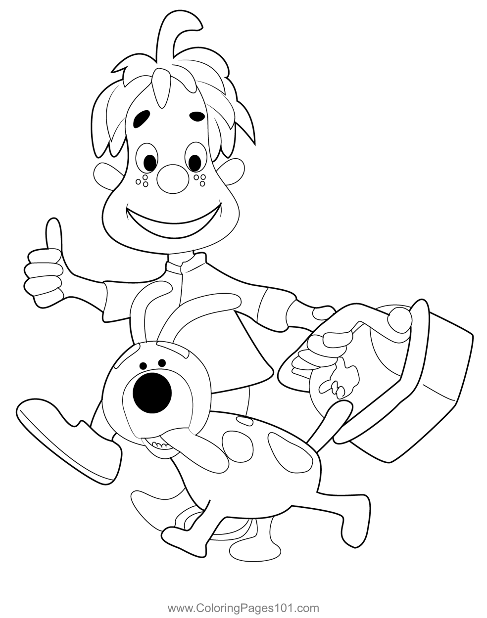Engie Benjy Disegni Ausmalbilder Printable Coloring4free Colorir Pete ...