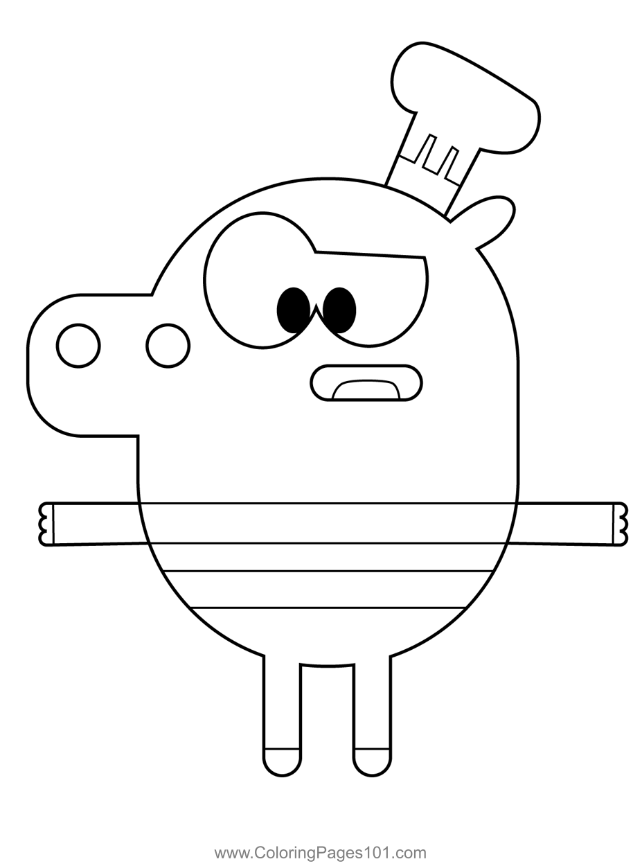 Roly's Mum Hey Duggee Coloring Page for Kids - Free Hey Duggee ...