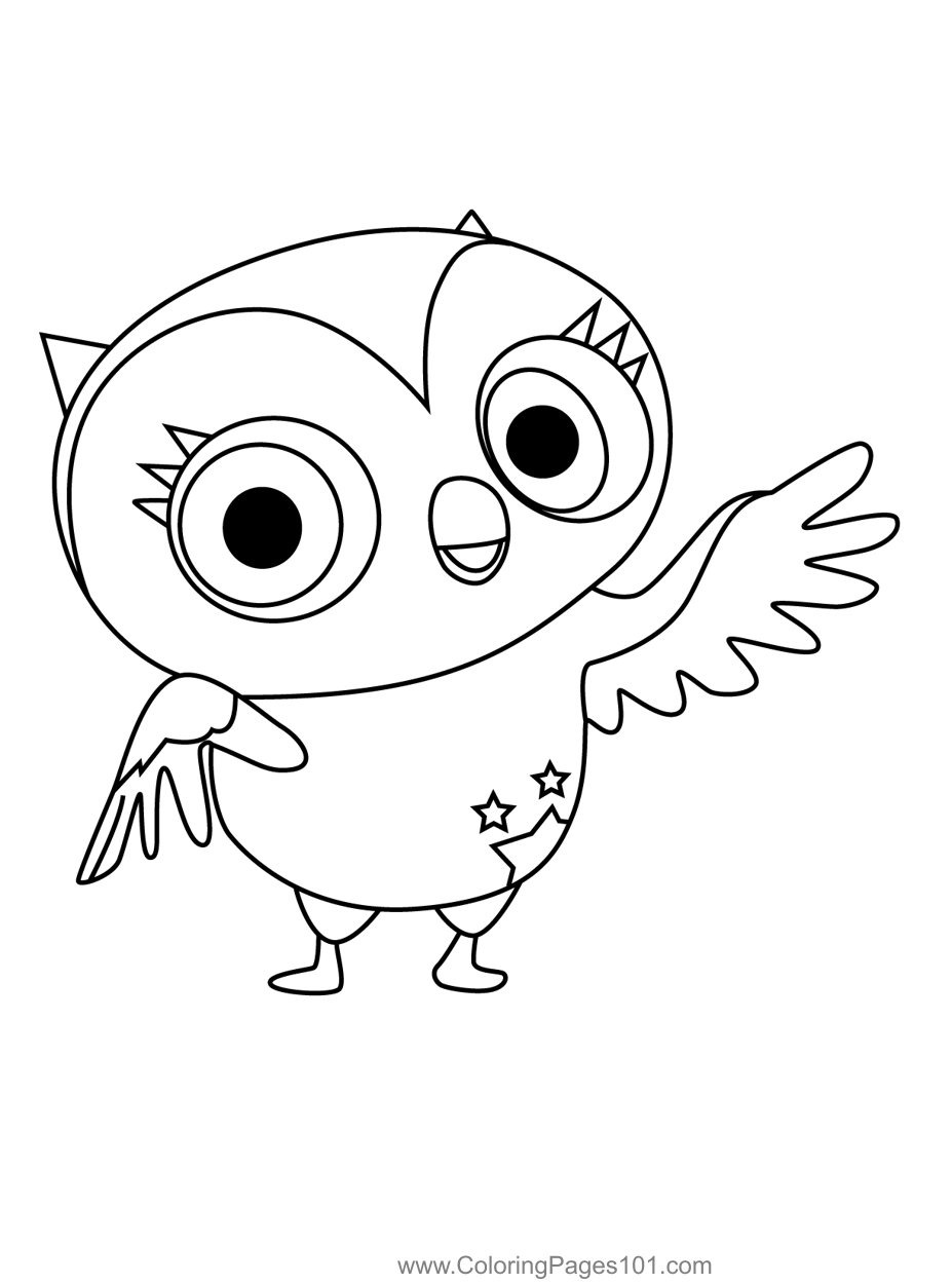 Treble Little Charmers Coloring Page for Kids - Free Little Charmers ...