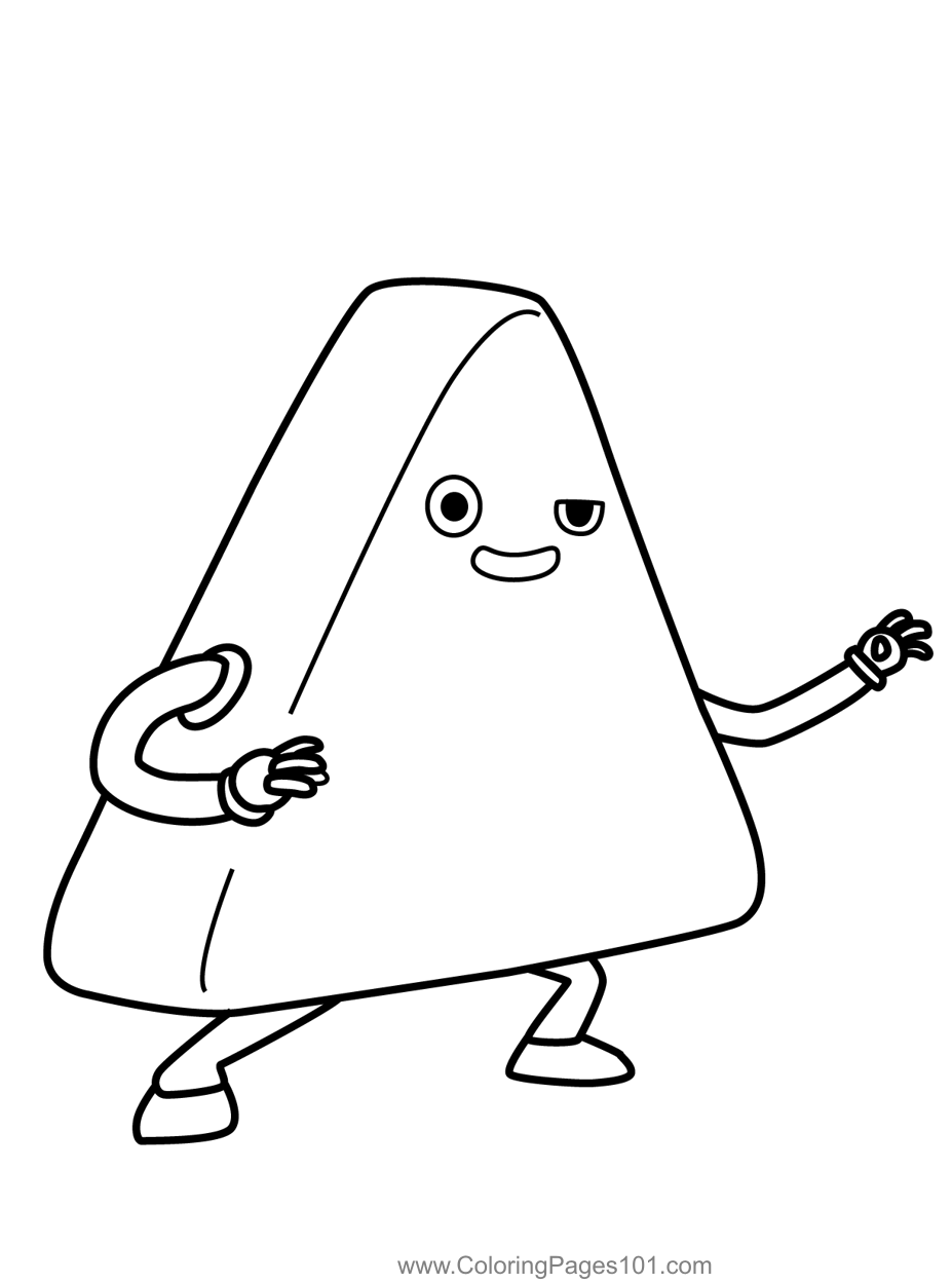 Zam 3 Messy Goes to OKIDO Coloring Page for Kids - Free Messy Goes to ...