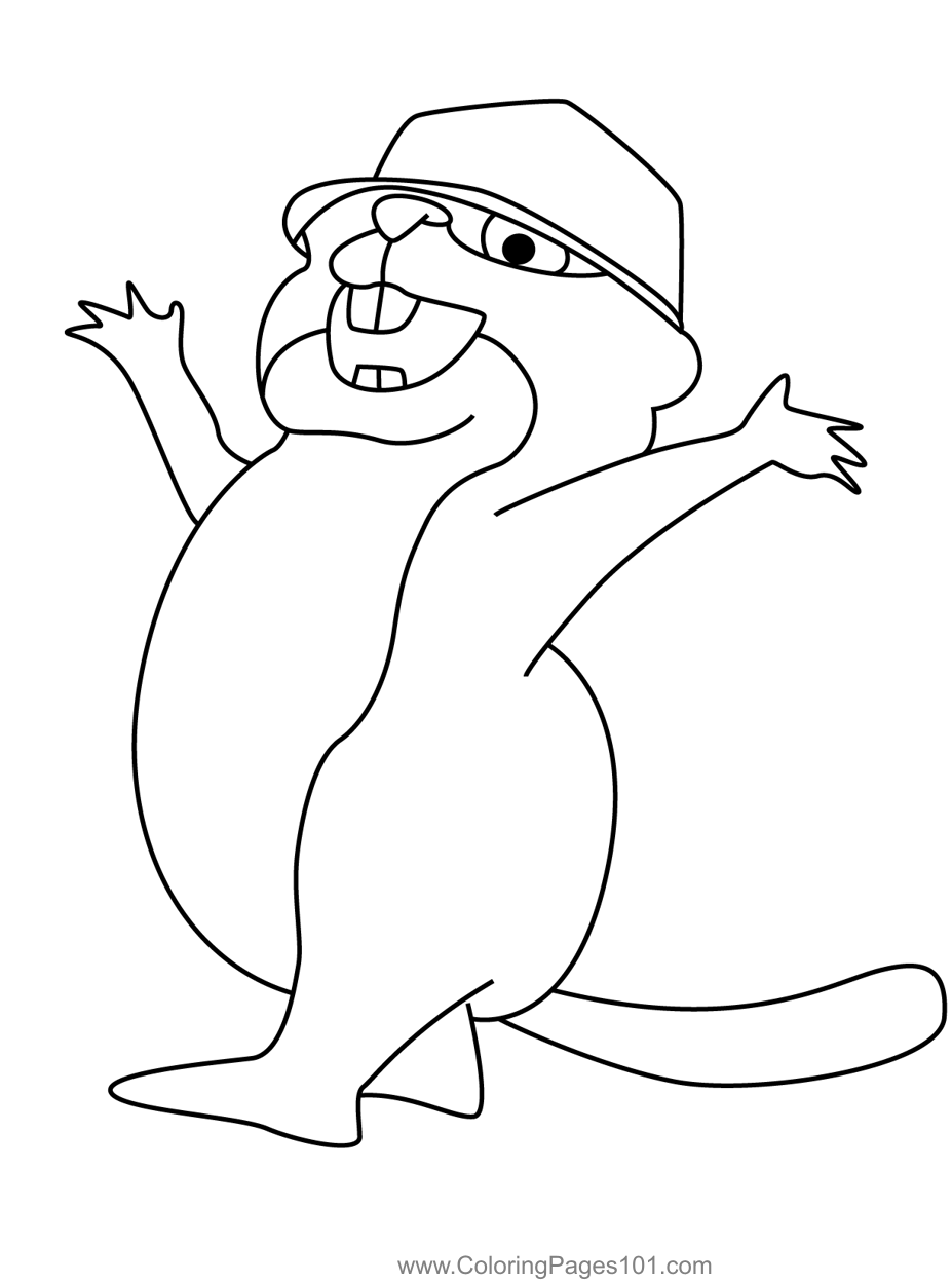 Chompy Mighty Express Coloring Page for Kids - Free Mighty Express ...