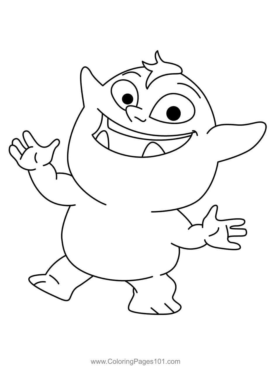 Gork Coloring Page for Kids - Free Nella the Princess Knight Printable ...