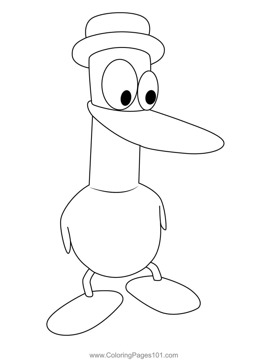 Pocoyo Duck