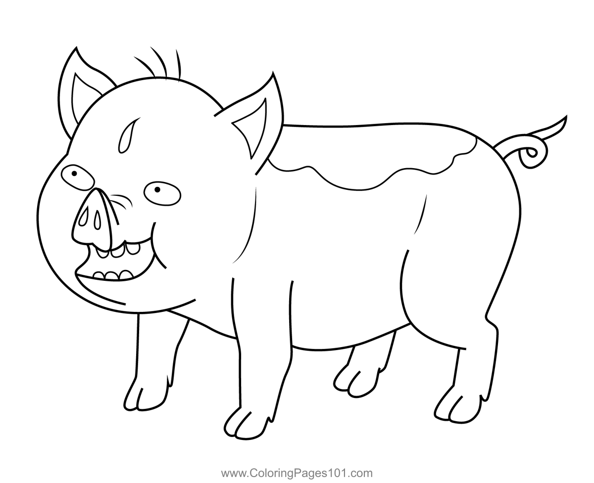 Apple Sauce Regular Show Coloring Page for Kids - Free Regular Show ...