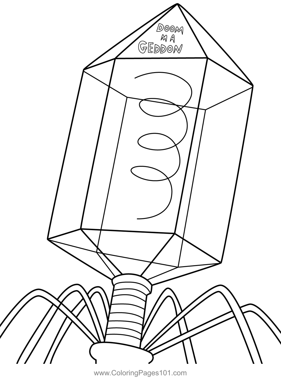 Doom Ma Geddon Regular Show Coloring Page for Kids - Free Regular Show ...