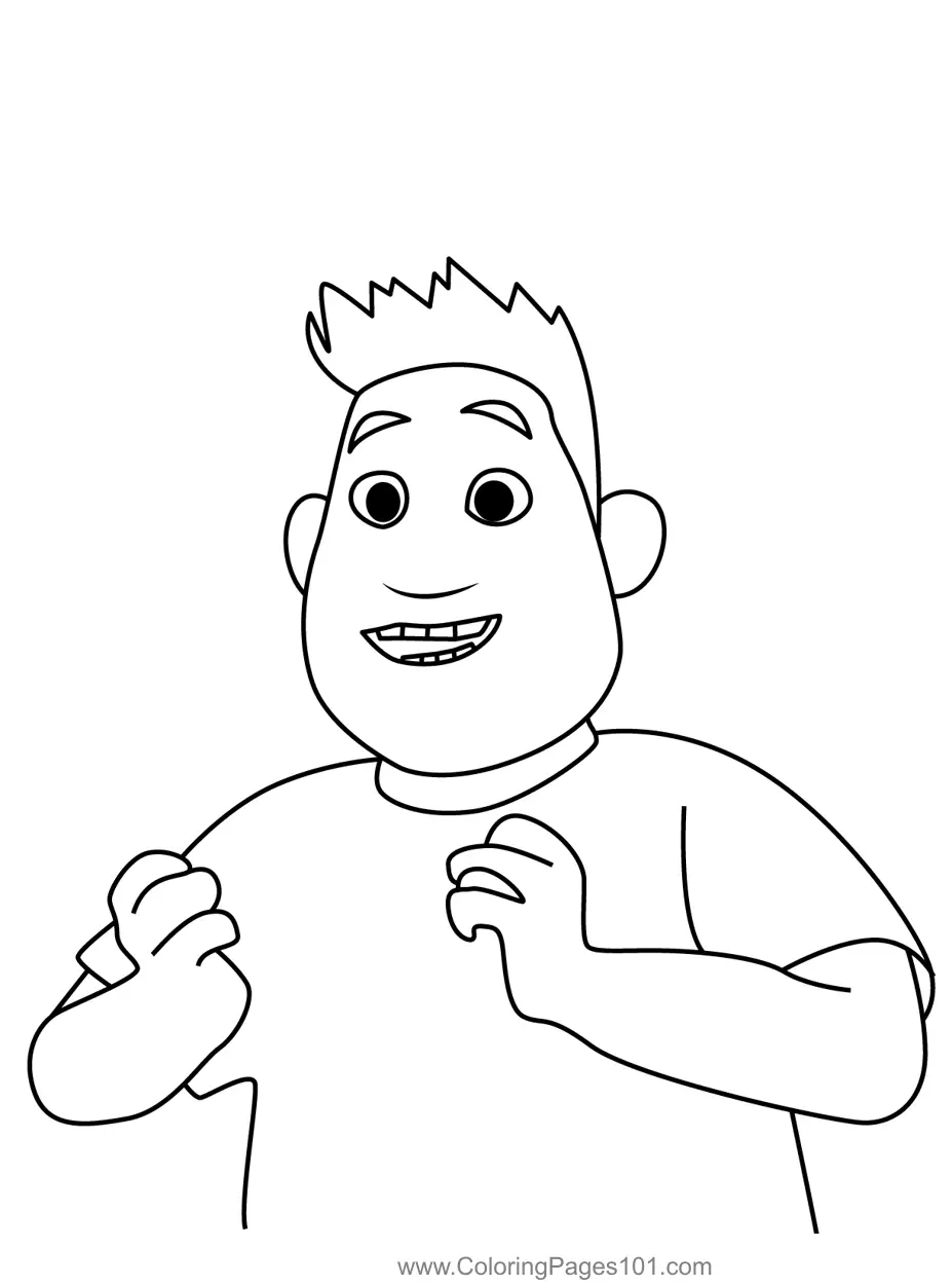 Café Carl Rubble & Crew Coloring Page for Kids - Free Rubble & Crew ...