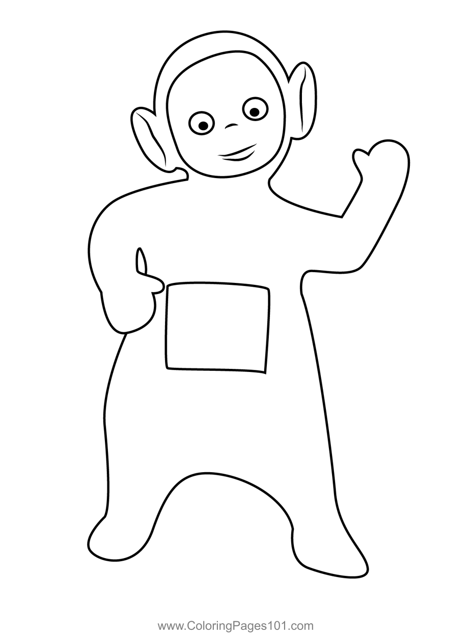 Tubbies Coloring Pages