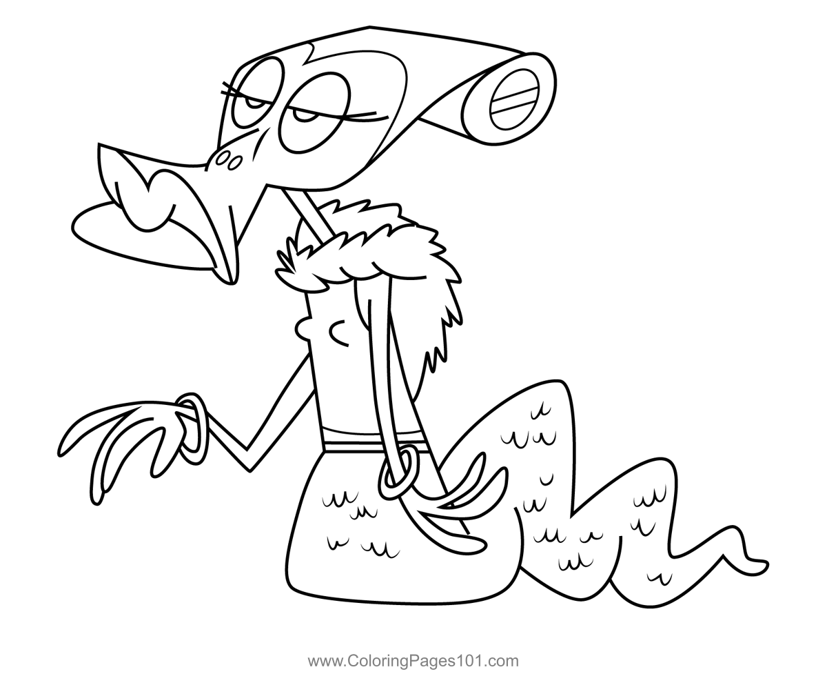 Crabina The Grim Adventures of Billy and Mandy Coloring Page for Kids ...