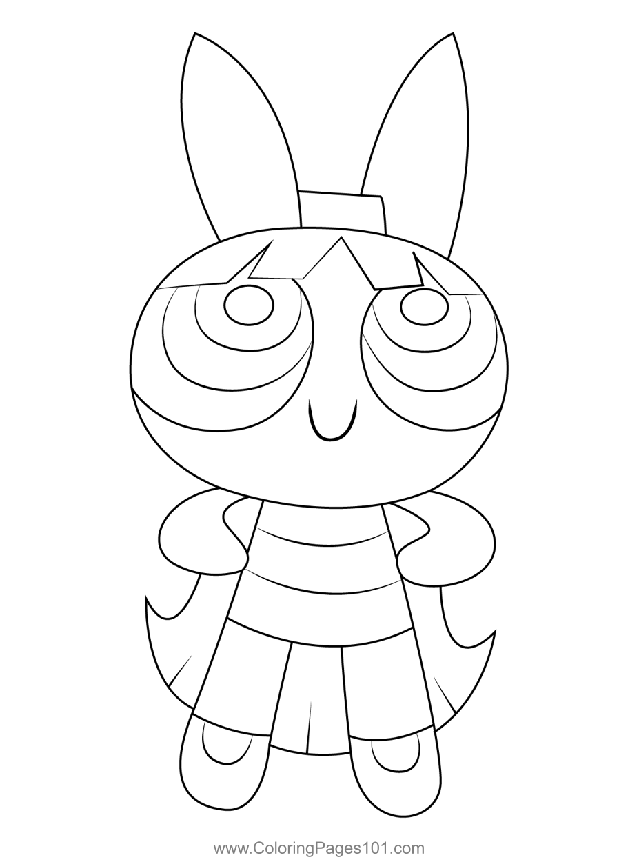 Coloring Pages Of Powerpuff Girls Z