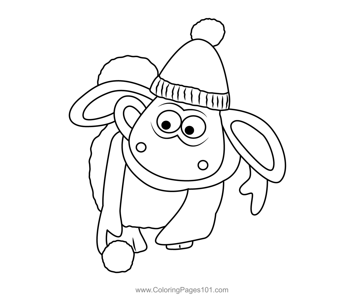 Timmy Coloring Page for Kids - Free Timmy Time Printable Coloring Pages ...