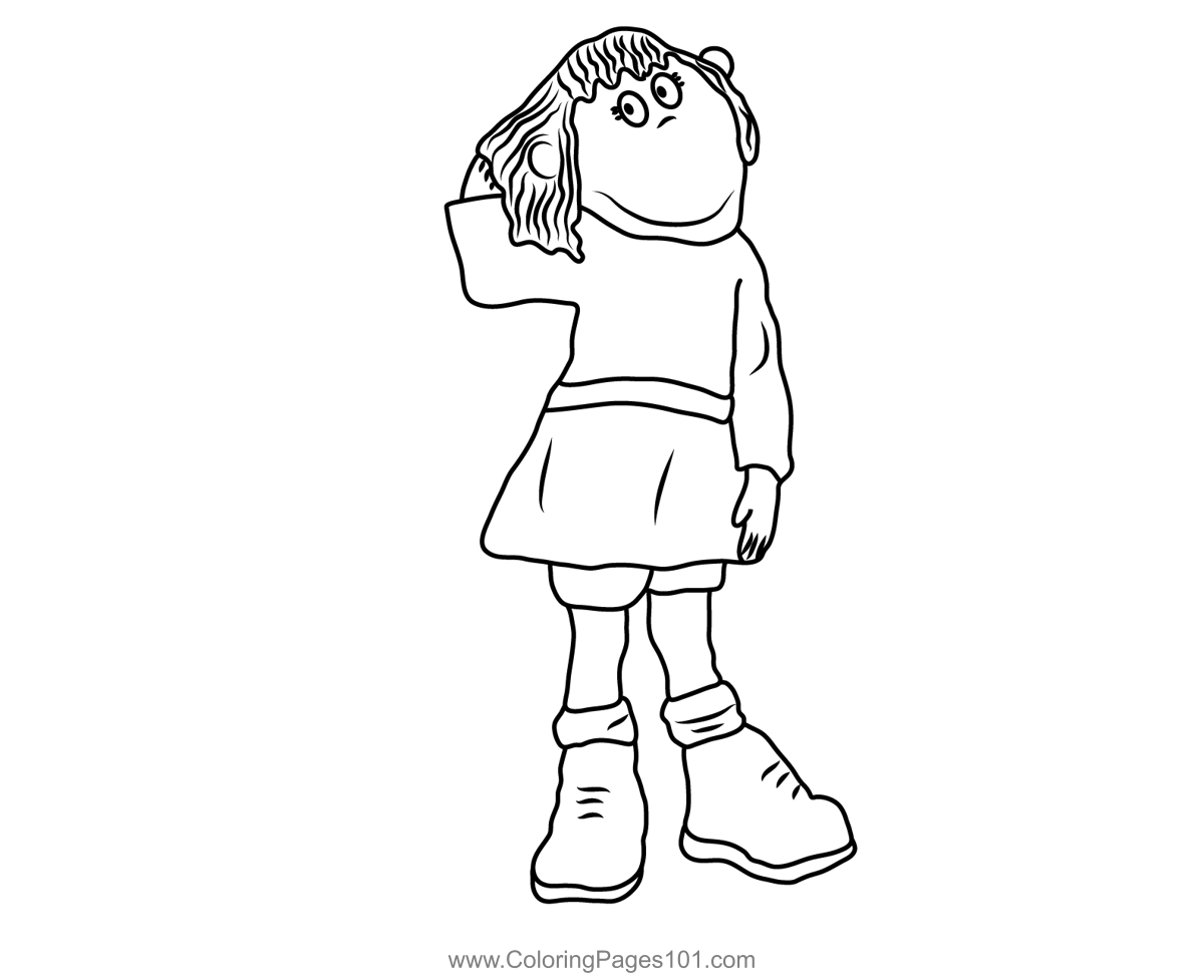 Fizz Coloring Page for Kids - Free Tweenies Printable Coloring Pages ...