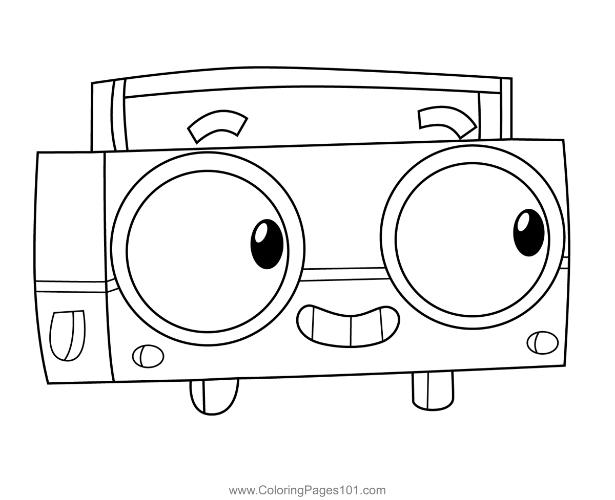 Beatsby Unikitty Coloring Page for Kids - Free Unikitty! Printable ...