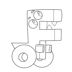 Score Creeper Unikitty Coloring Page for Kids - Free Unikitty ...