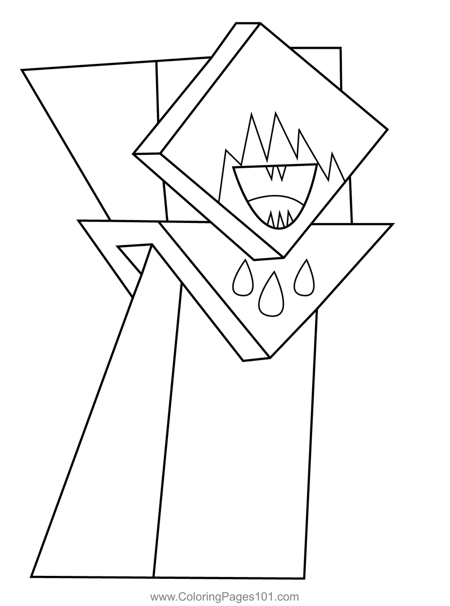 Master Misery Unikitty Coloring Page for Kids - Free Unikitty ...