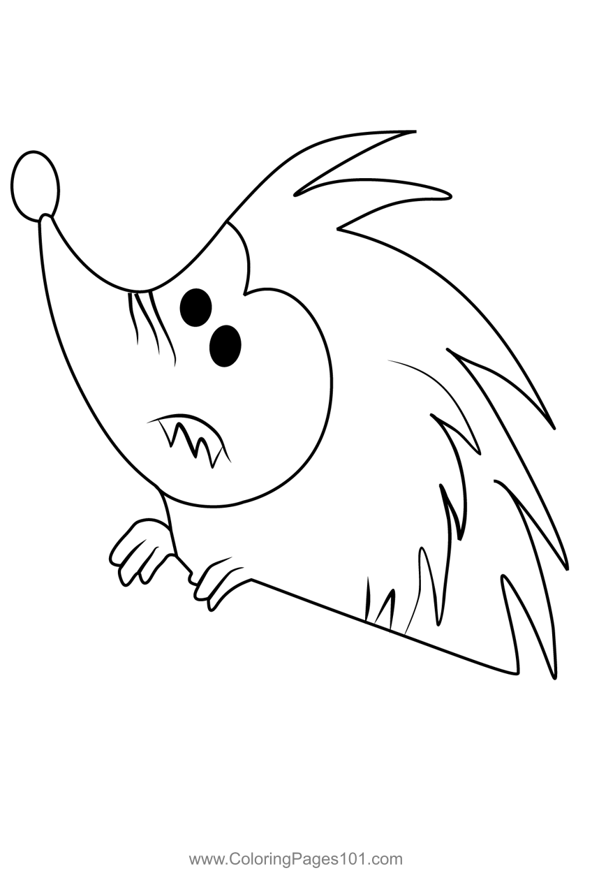 Fluffy From Wayside Coloring Page for Kids - Free Wayside Printable ...