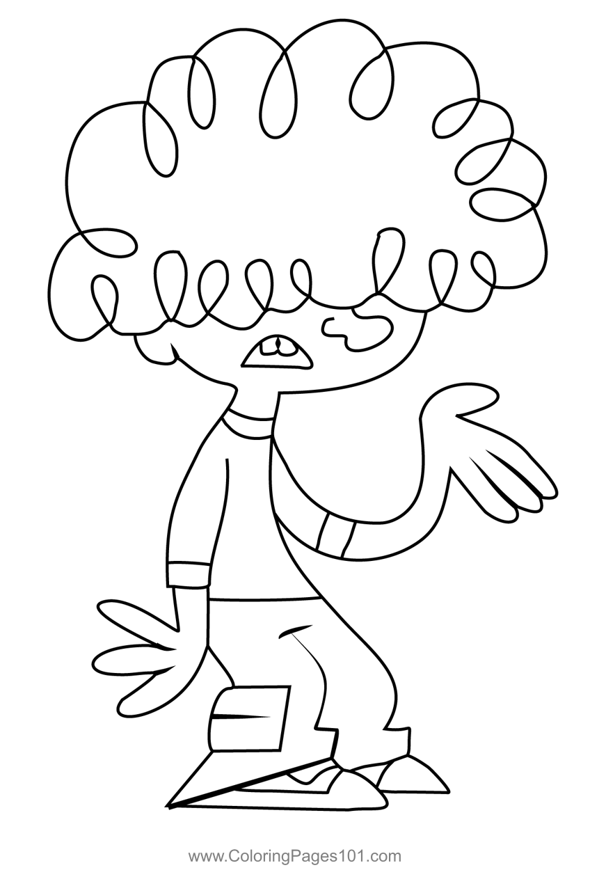 Joe From Wayside Coloring Page for Kids - Free Wayside Printable ...