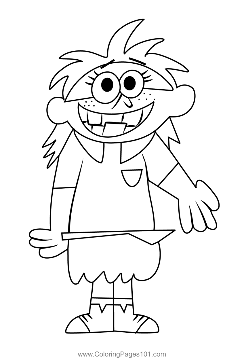 Rondi From Wayside Coloring Page for Kids - Free Wayside Printable ...