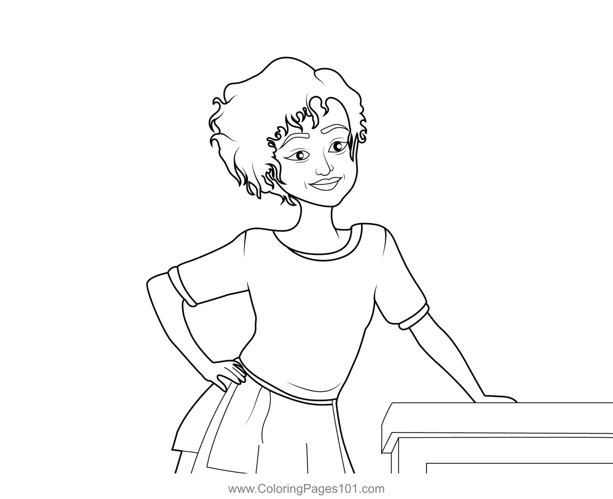 Brigitte Fancy Nancy Clancy Coloring Page for Kids - Free Fancy Nancy ...