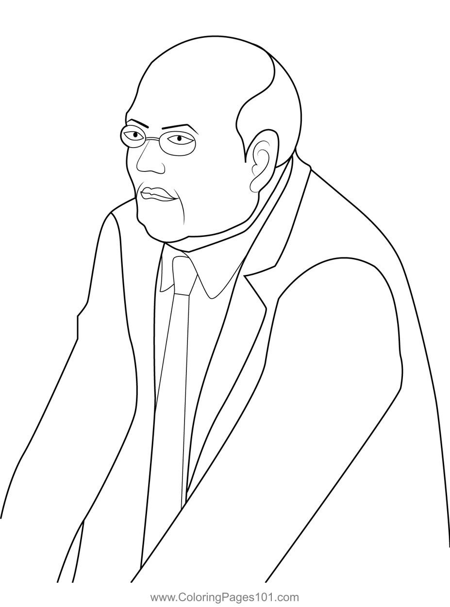 Koreyoshi Kitamura Death Note Coloring Page for Kids - Free Death Note ...