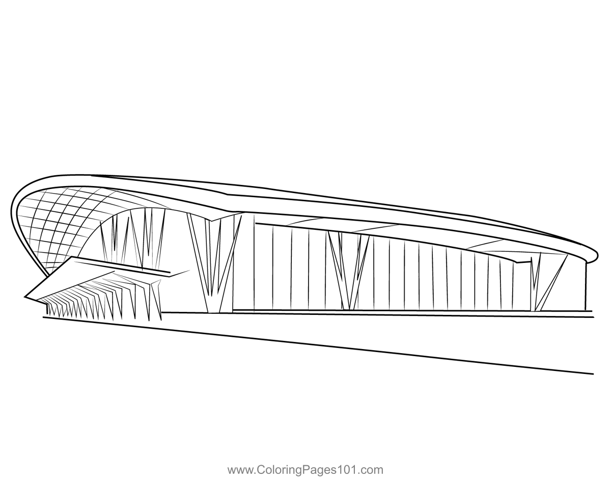 American Airport Coloring Page for Kids - Free USA Printable Coloring ...