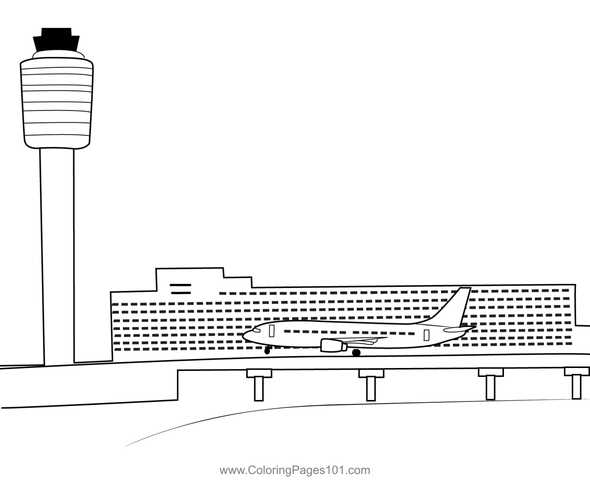 Orlando International Coloring Page for Kids - Free USA Printable ...