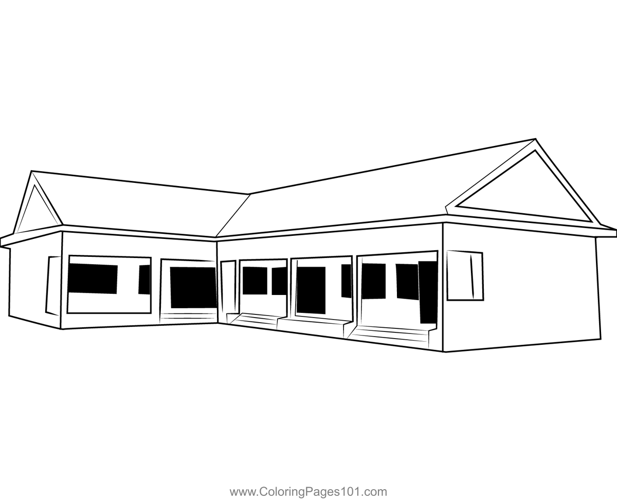 School 4 Coloring Page for Kids - Free Schools Printable Coloring Pages ...