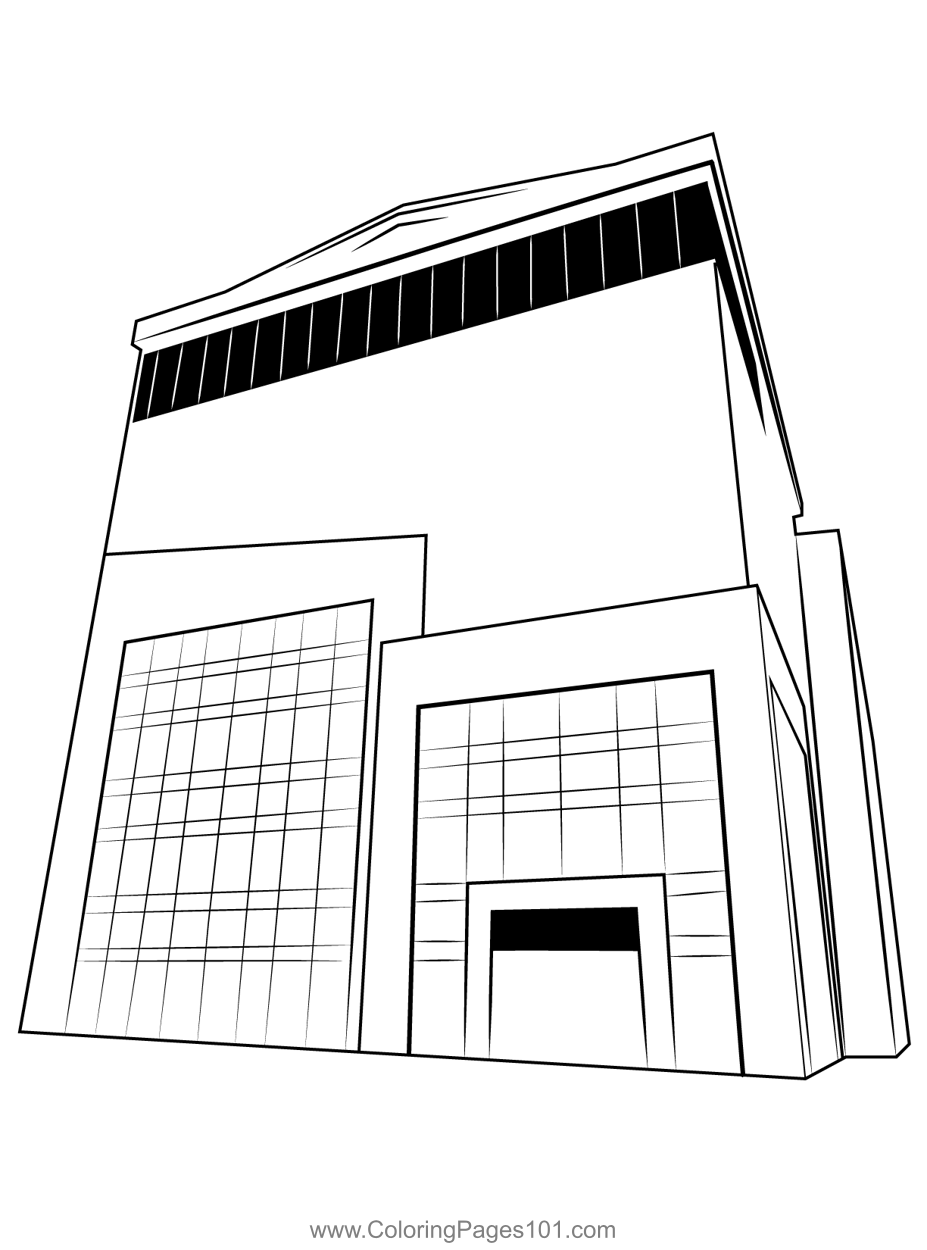 Shopping Malls 23 Coloring Page for Kids - Free Shopping Malls ...