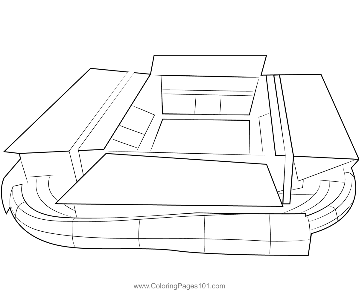 Stadiums 8 Coloring Page for Kids - Free Stadiums Printable Coloring ...
