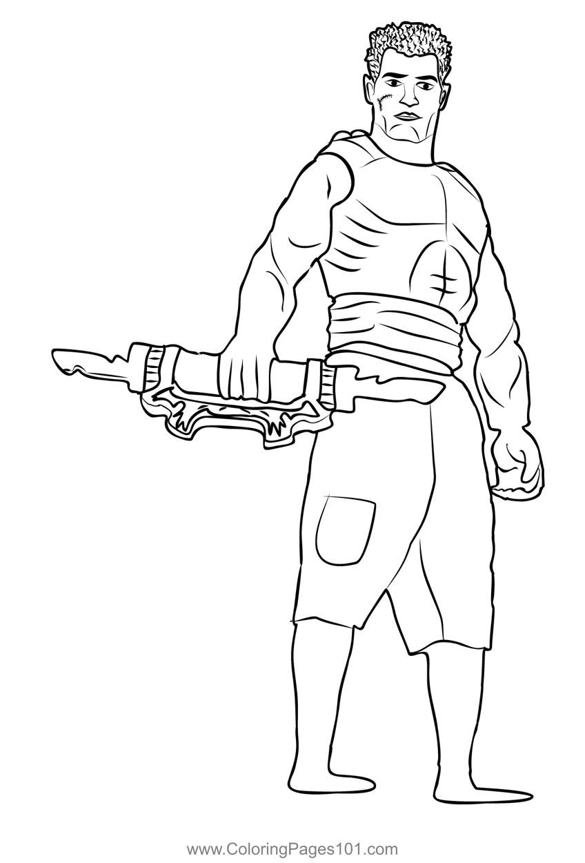 Action Man 2 Coloring Page for Kids - Free Action Man Printable ...