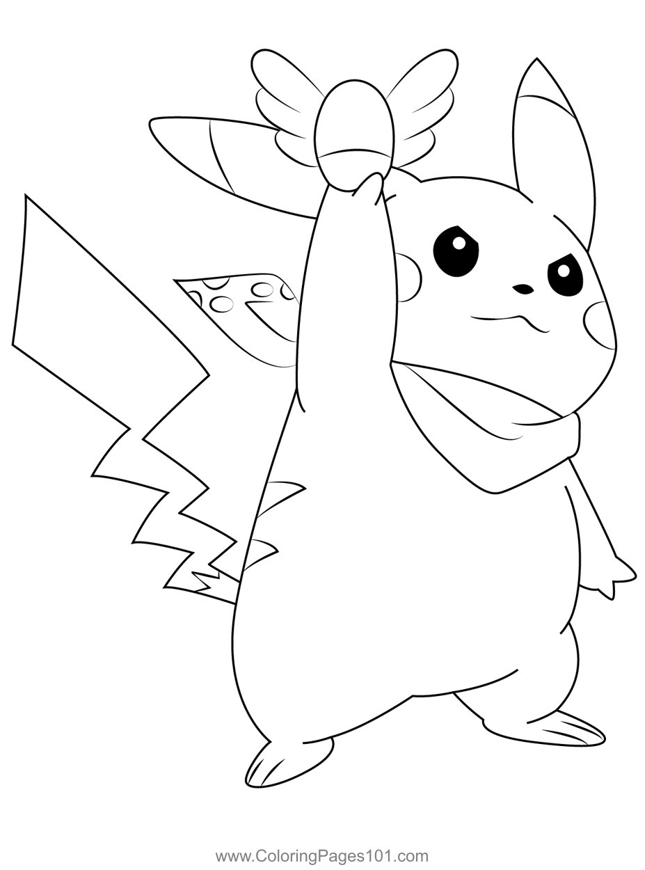 Pikachu Coloring Pages Game