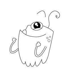 Cute Plory Plory and Yoop Coloring Page for Kids - Free Plory and Yoop ...