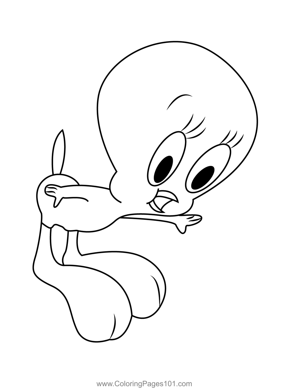 Tweety Bird Coloring Page for Kids - Free Tweety Printable Coloring ... Tweety Bird Coloring Page for Kids - Free Tweety Printable Coloring ...