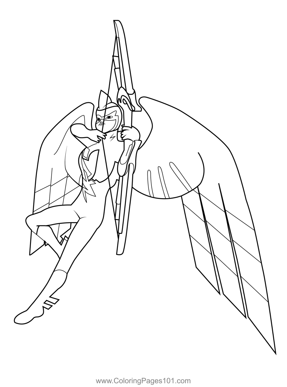 Dark Cupid Miraculous Ladybug Coloring Page for Kids - Free Miraculous ...