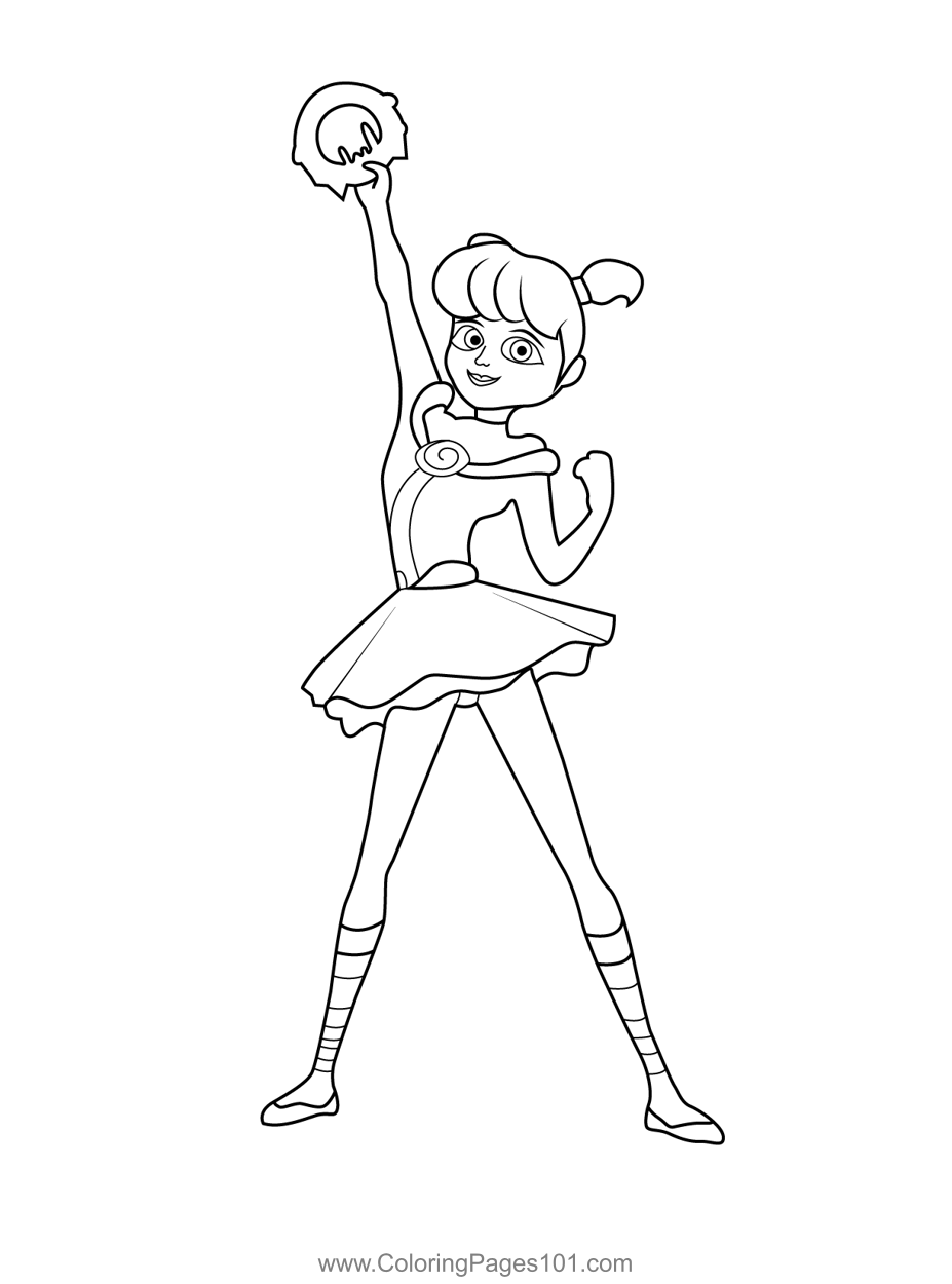 miraculous ladybug coloring pages free