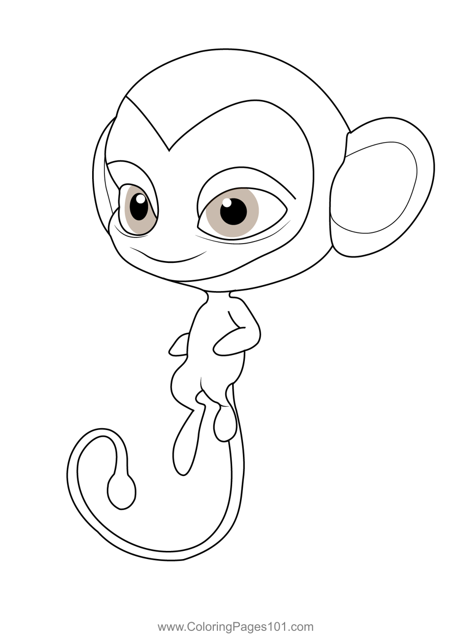 Xuppu Kwami Miraculous Ladybug Coloring Page for Kids - Free Miraculous ... Xuppu Kwami Miraculous Ladybug Coloring Page for Kids - Free Miraculous ...
